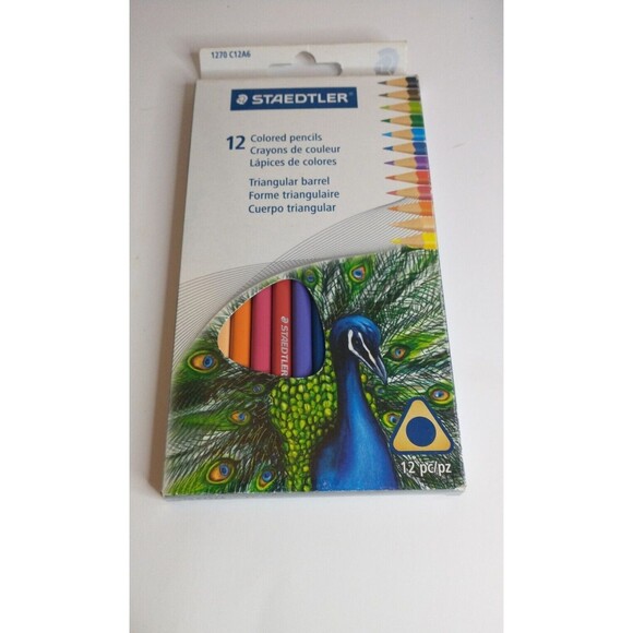 Staedtler | Other | Staedtler 2ct Triangular Barrel Colored Pencils ...